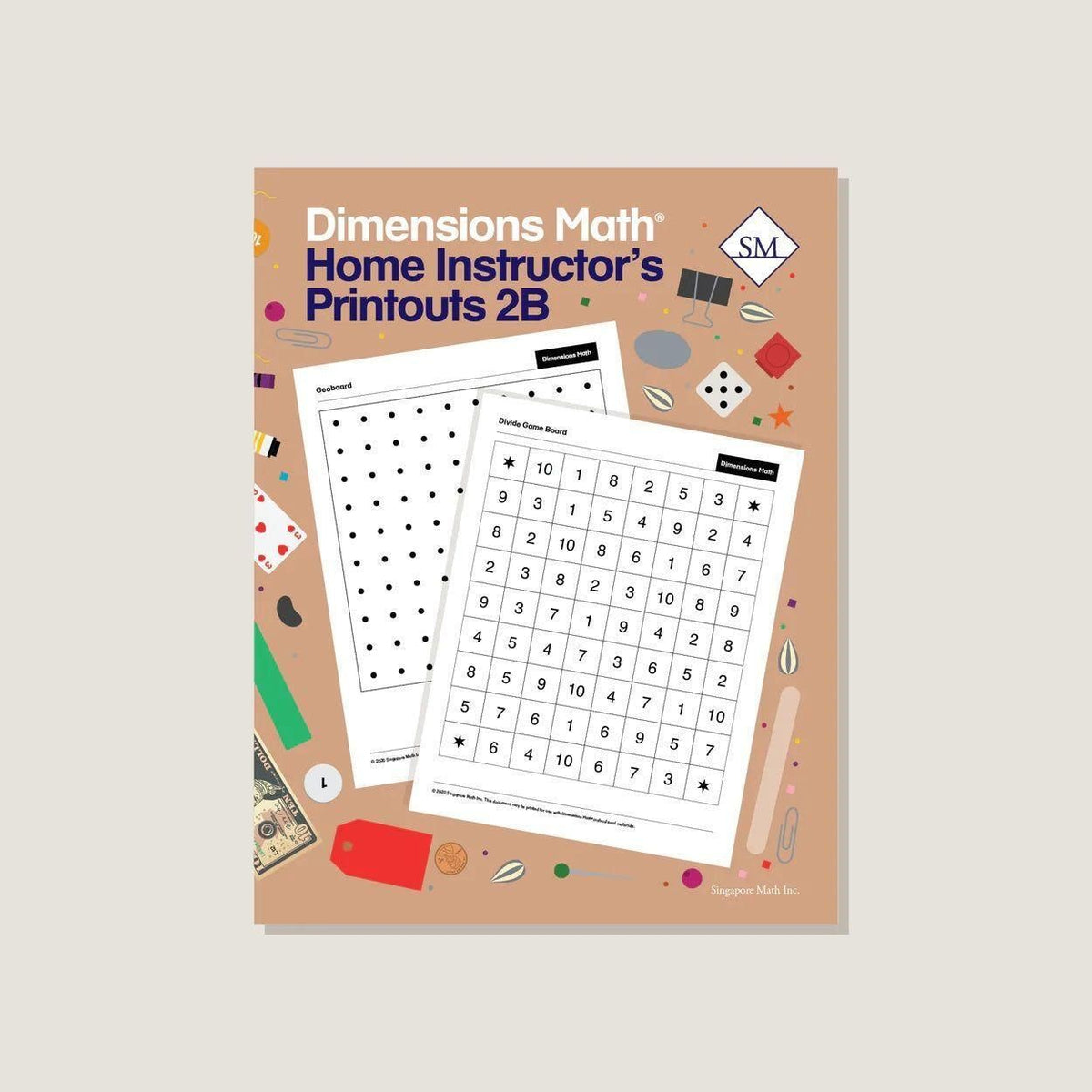 Dimensions Math Home Instructor's Printouts 2B – The Homeschool Hive