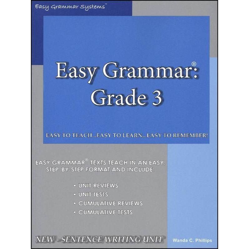 Easy Grammar: Grade 3 Teacher Edition – The Homeschool Hive