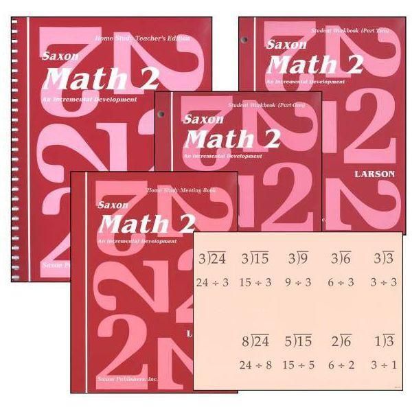 Saxon math: 2 Homeschool Complete Kit with Solutions Manual – The ...