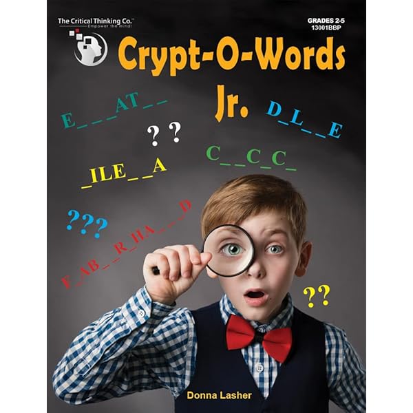 Crypt-O-Words Junior – The Homeschool Hive