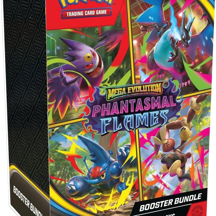 Pokemon Mega Evolution Phantasmal Flames Booster Bundle – The ...