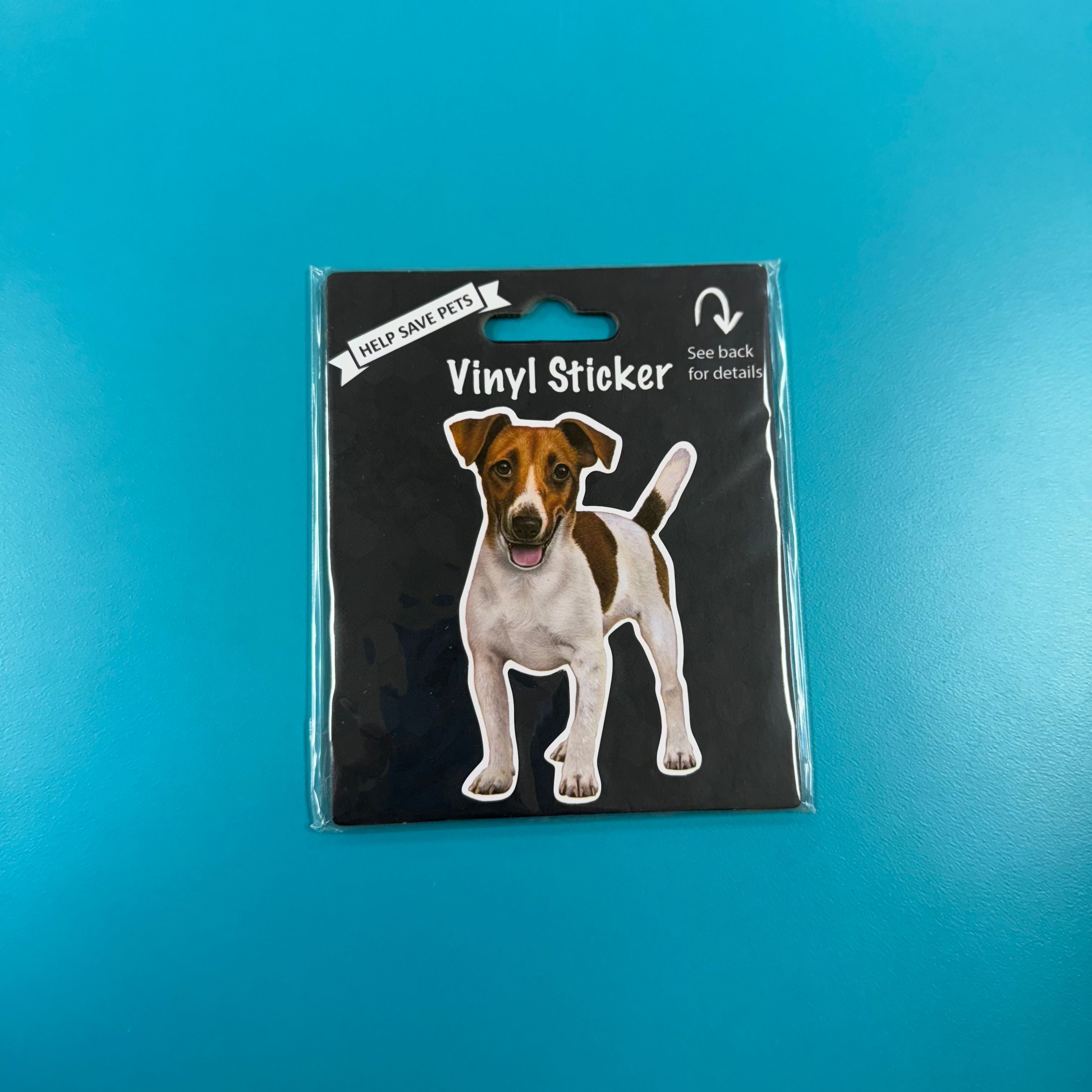 Vinyl Sticker: Jack Russell – The Homeschool Hive
