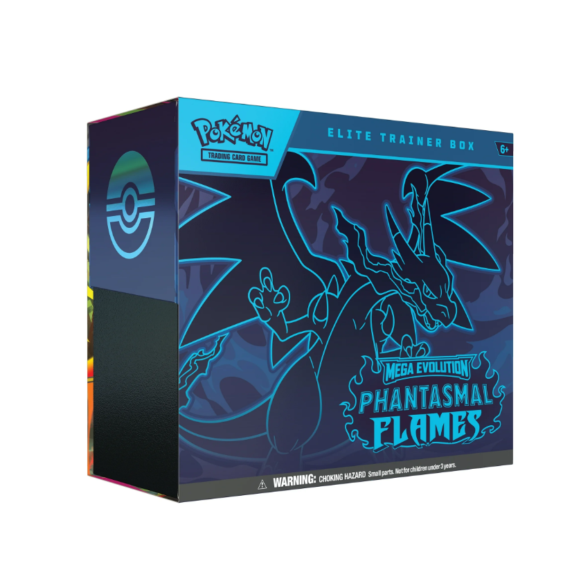 Pokemon Mega Evolution Phantasmal Flames Elite Trainer Box – The ...