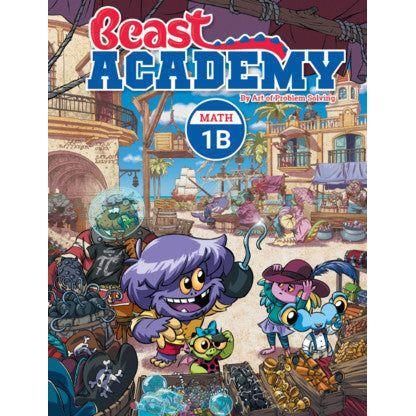 Beast Academy: Math 1B (Guide & Practice Book) – The Homeschool Hive