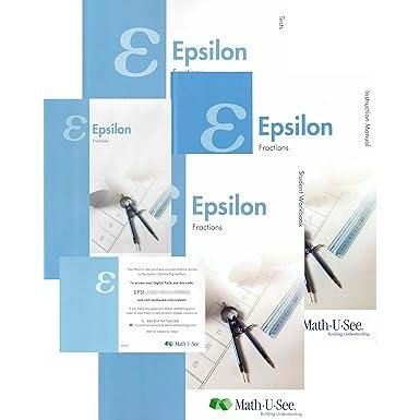 Math-U-See: Epsilon Level Up Set – The Homeschool Hive