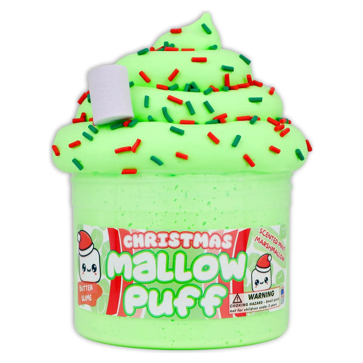 Dope Slime Christmas Mallow Puff – The Homeschool Hive
