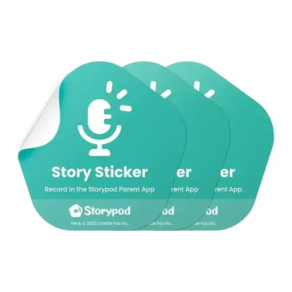 Storypod: Recordable Story Sticker (3-Pack) – The Homeschool Hive