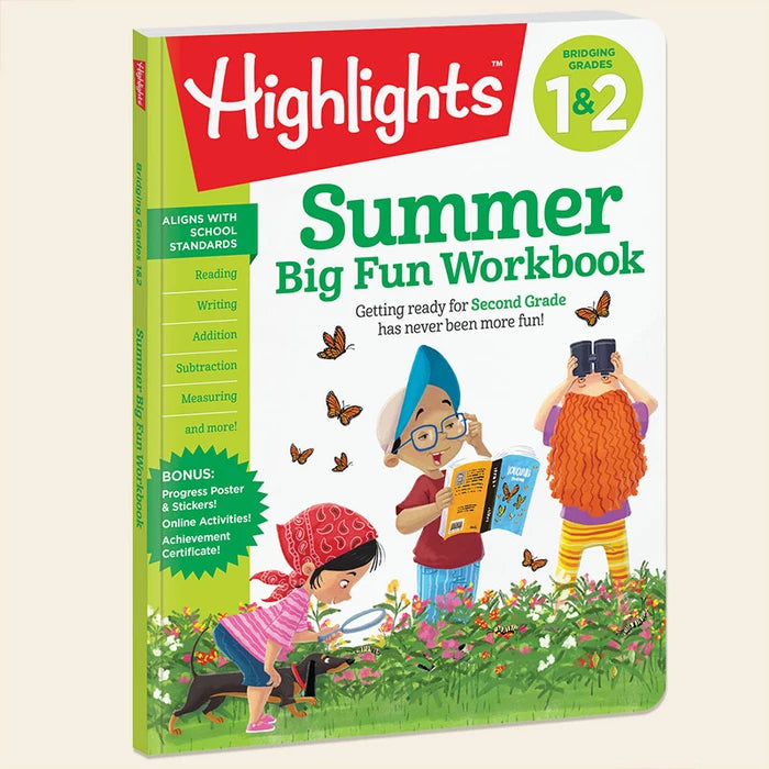 Highlights: Summer Big Fun Workbook 1&2 – The Homeschool Hive