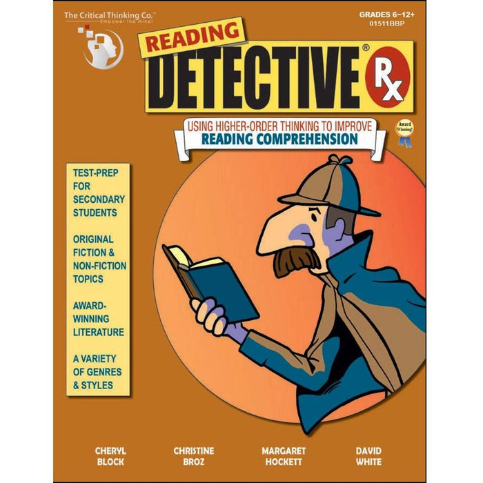Critical Thinking Company Reading Detective Rx – The Homeschool Hive