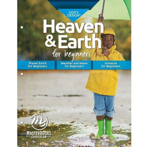 Masterbooks God's Design Heaven & Earth for Beginners Kindergarten- Gr ...