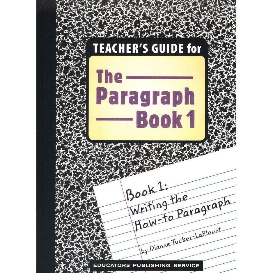 The Paragraph Book 1, Teacher's Guide – The Homeschool Hive