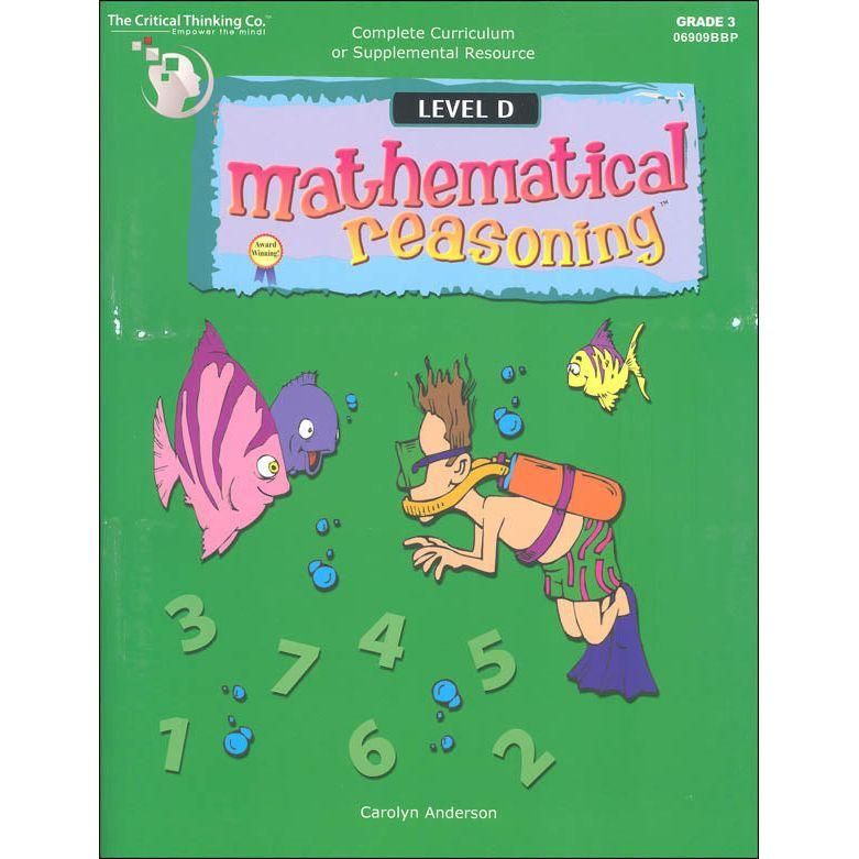 Critical Thinking Company Mathematical Reasoning Level D – The ...