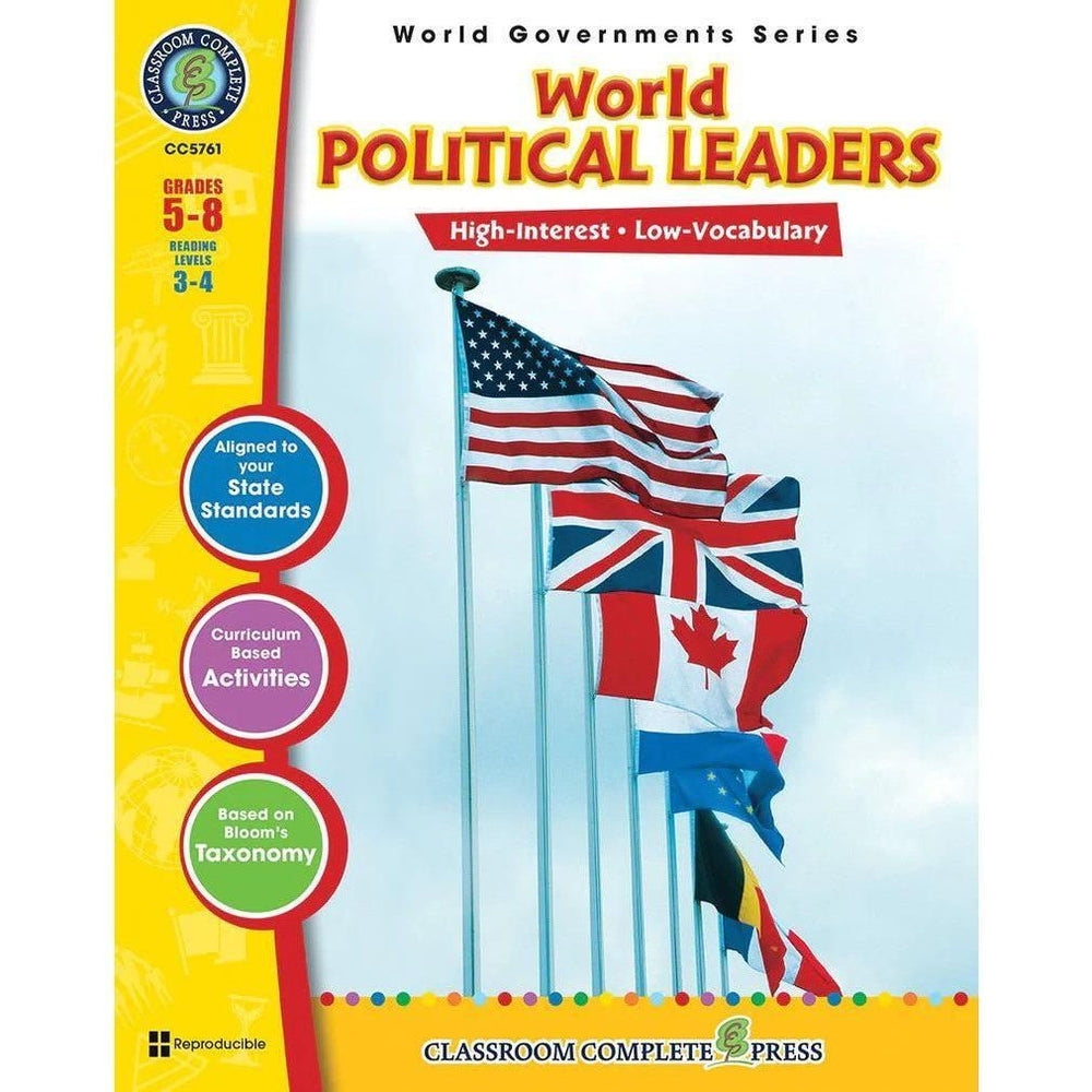 Classroom Complete Press: World Political Leaders Workbook – The ...